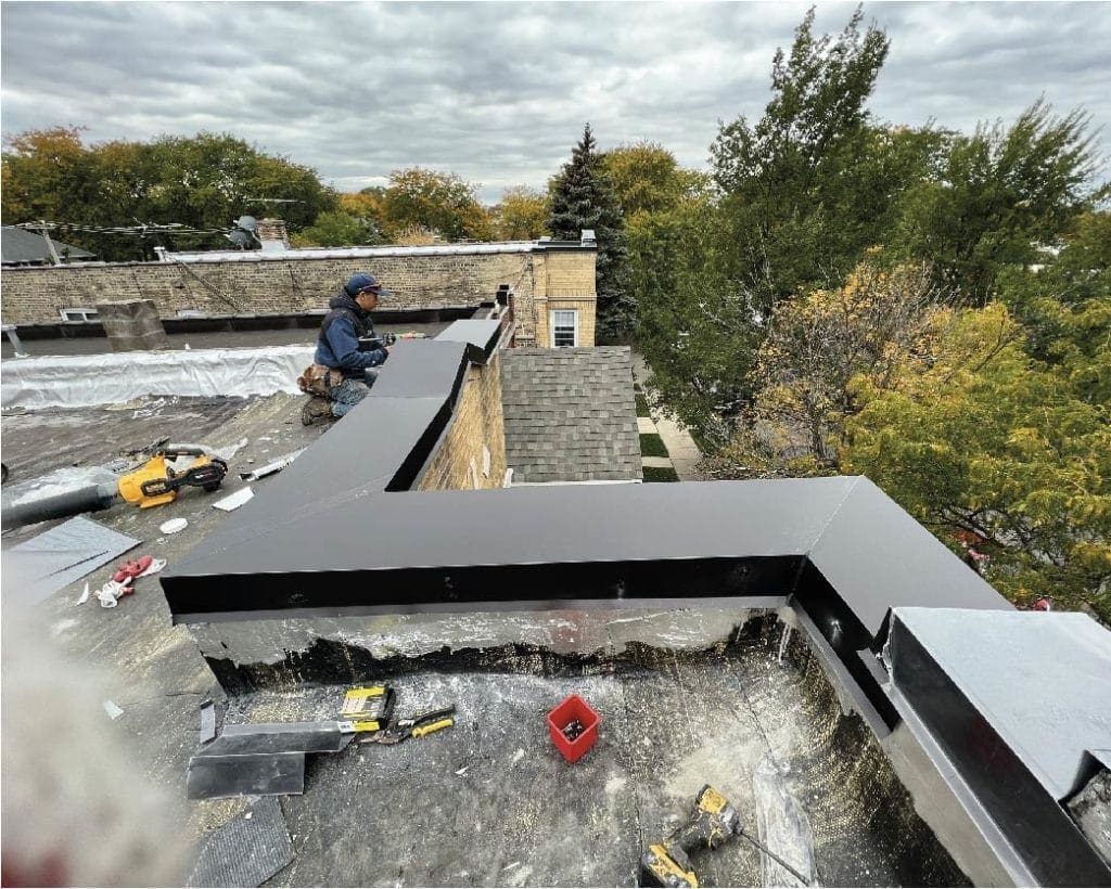 Coping Repair and Installation Service | Chicago | Metal Coping